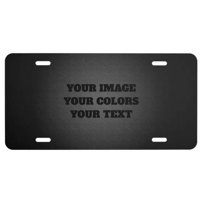 Redesign from Scratch & Create Your Own License Plate | Zazzle