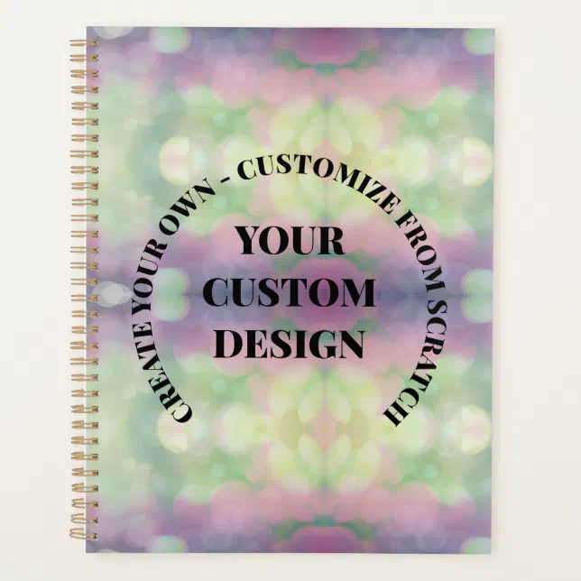 Redesign from Scratch! Create Your Own Planner | Zazzle