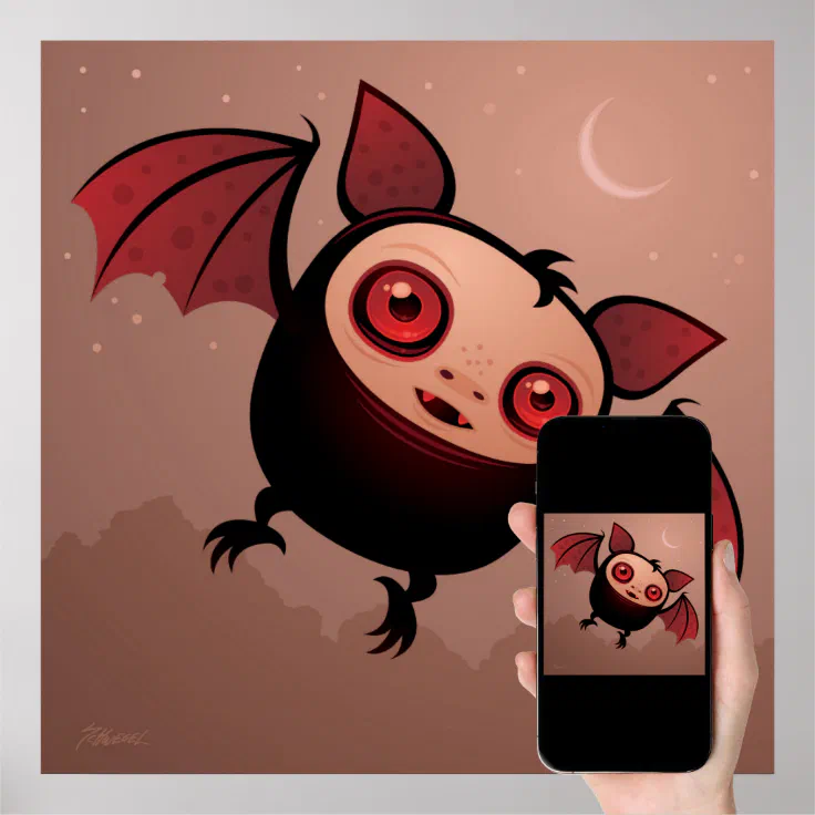 RedEye the Vampire Bat Boy Poster | Zazzle