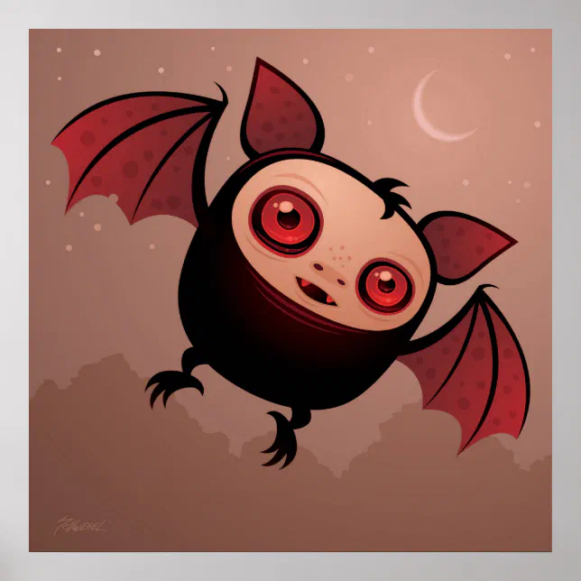 RedEye the Vampire Bat Boy Poster | Zazzle