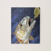 Redfish Strike Jigsaw Puzzle | Zazzle