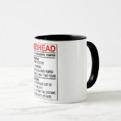 Redhead Warnings Mug | Zazzle