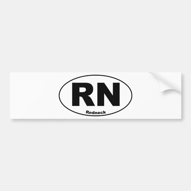 Redneck Bumper Sticker | Zazzle