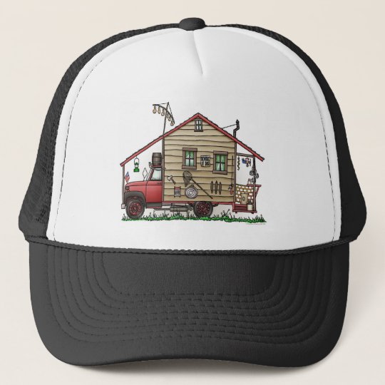 Redneck Hillbilly Camper Hat | Zazzle.com