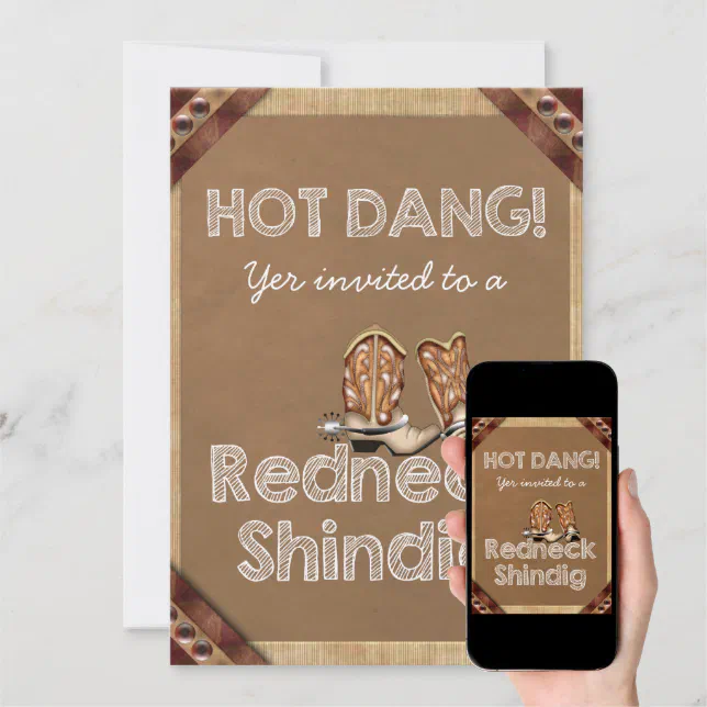 Redneck Party Invitations | Zazzle