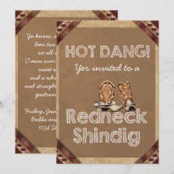 Redneck Party Invitations | Zazzle