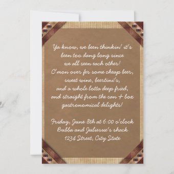Redneck Party Invitations | Zazzle