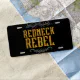 Redneck Rebel License Plate | Zazzle