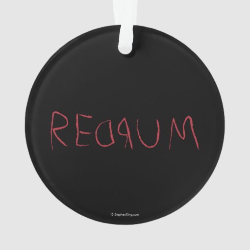 Redrum Ornament | Zazzle