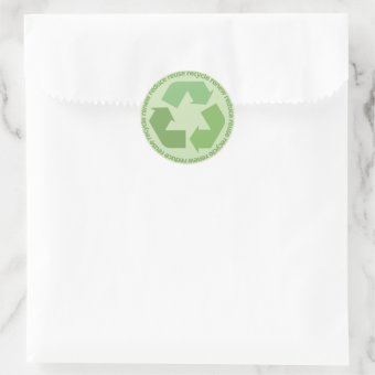Reduce Reuse Recycle Renew Stickers | Zazzle