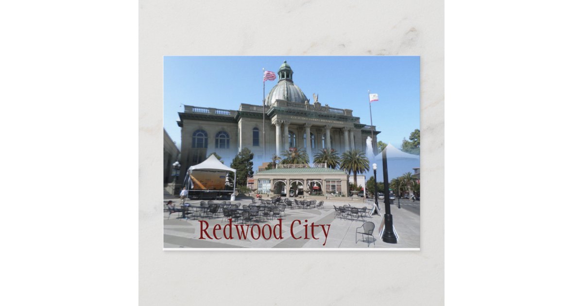 Redwood City postcard | Zazzle