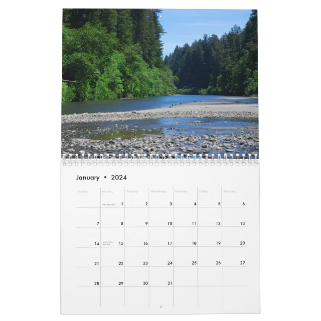 Redwood State Parks Calendar | Zazzle
