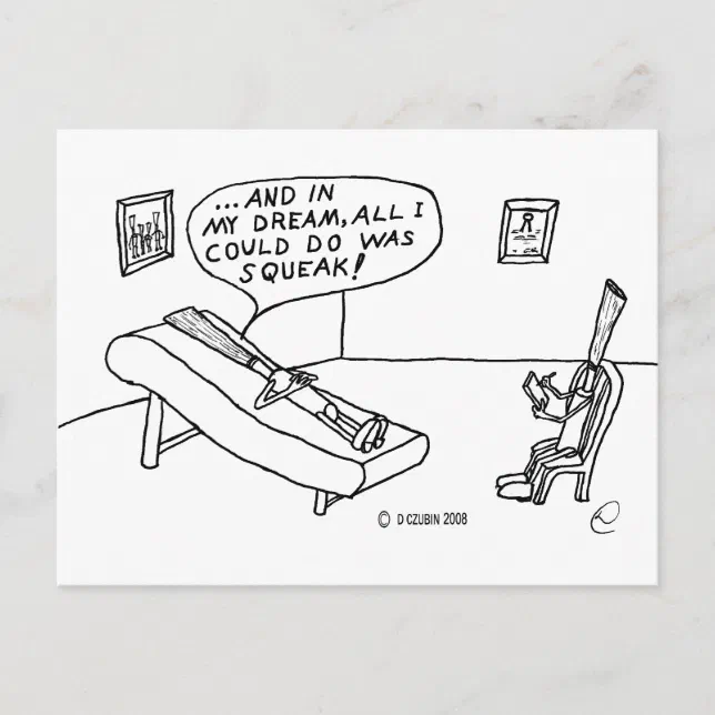 Reed Psychologist Postcard | Zazzle