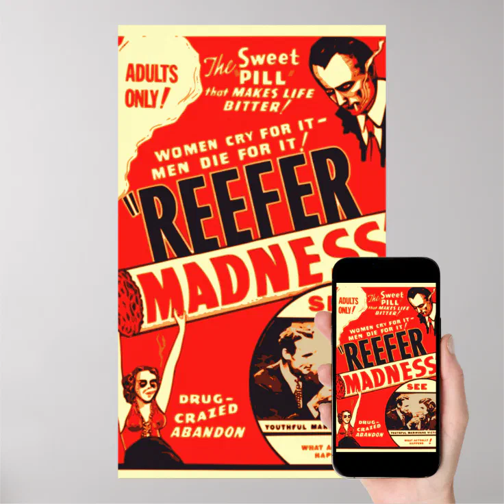 reefer_madness poster | Zazzle
