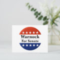 Reelect Raphael Warnock to U.S. Senate 2022 Postcard | Zazzle