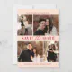Refined Collage Editable Color Save The Date Card | Zazzle