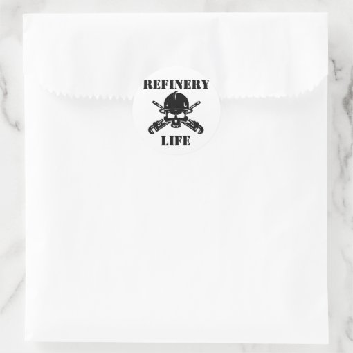 Refinery Life Sticker | Zazzle