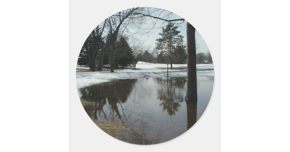 Reflection #1 Sticker | Zazzle