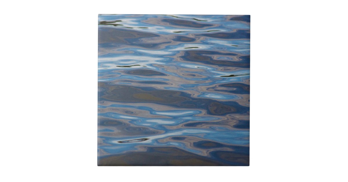 Reflections on Water Tile | Zazzle