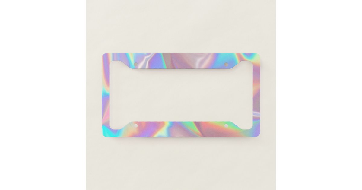 Reflective License Plate Frame | Zazzle