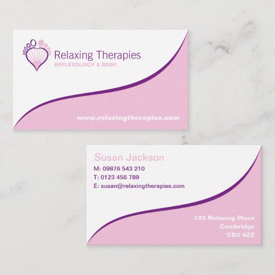 Reflexologist Business Card | Zazzle.com