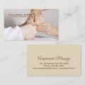 Reflexology Acupressure Foot Massage therapist Business Card | Zazzle