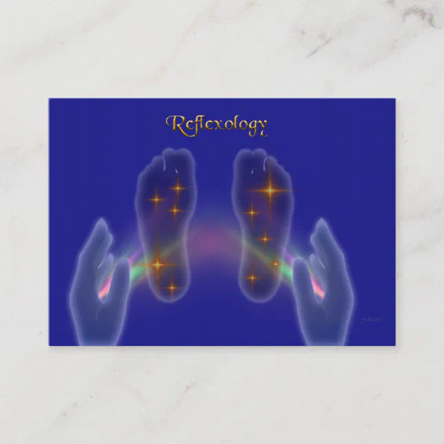 Reflexology Business Card | Zazzle