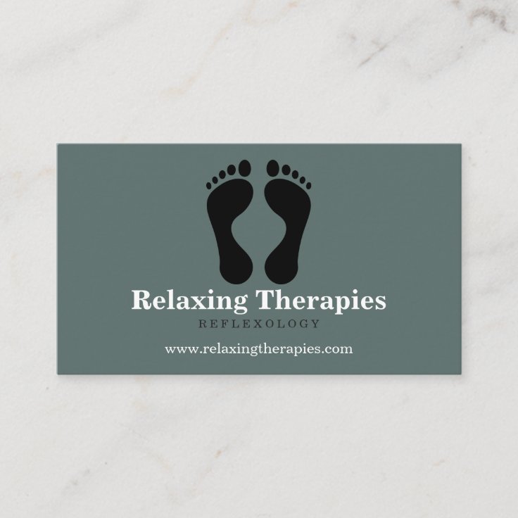 Reflexology Business Card | Zazzle