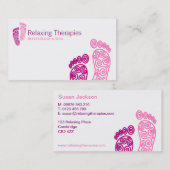 Reflexology Business Card | Zazzle