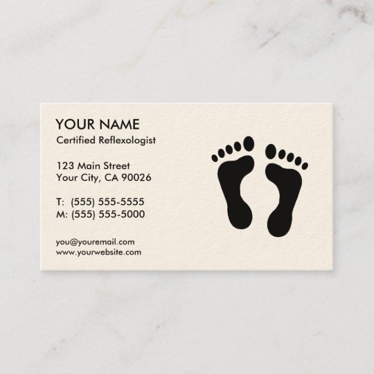 Reflexology Business Cards | Zazzle.com