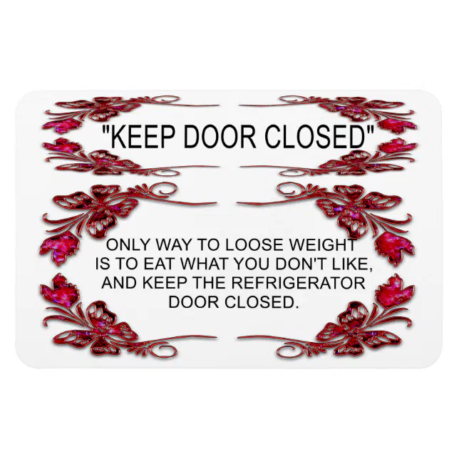 REFRIGERATOR DOOR MAGNET | Zazzle