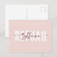 Refuah Shleima Script Get Well Postcard | Zazzle