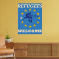 refugees welcome poster | Zazzle
