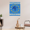 refugees welcome poster | Zazzle