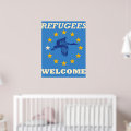 refugees welcome poster | Zazzle