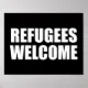 Refugees Welcome Poster | Zazzle