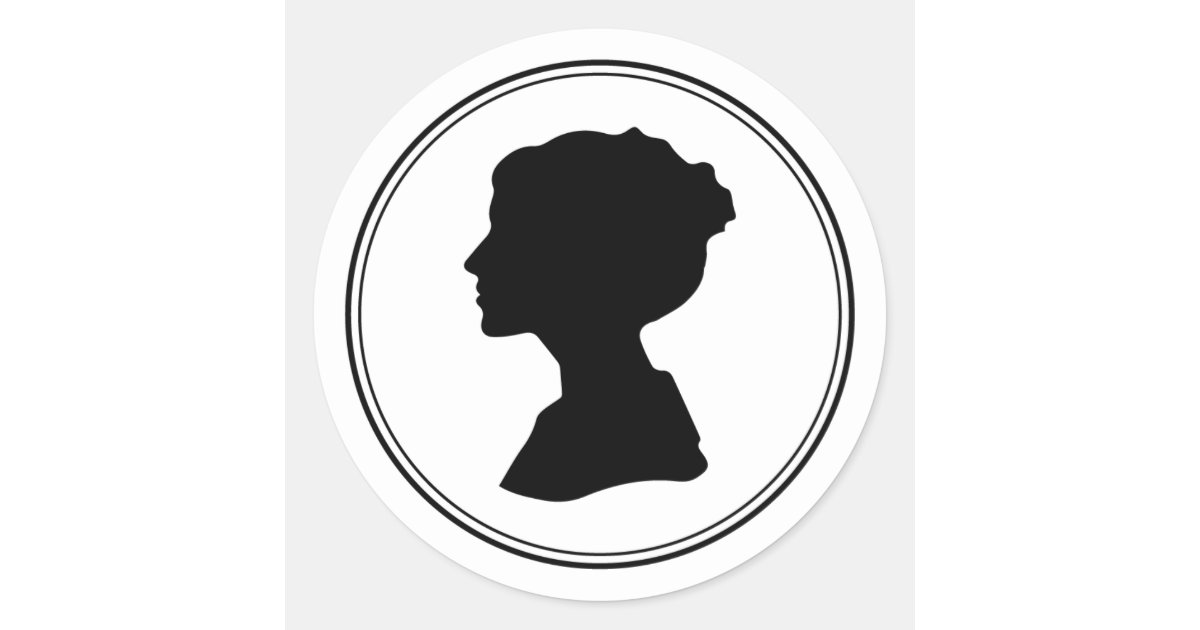 Regal Regency Wedding Envelope Stickers | Zazzle