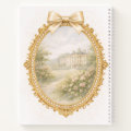 Regency Art Letter M Luxury Monogram Journal | Zazzle
