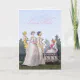 Regency Fashion Happy Birthday Greeting Card | Zazzle