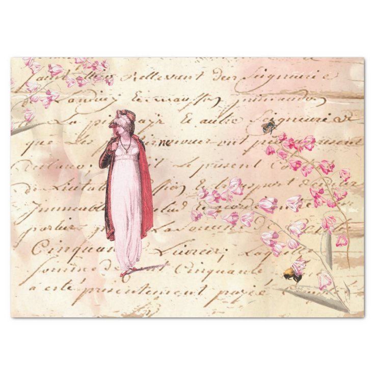 Regency Vintage Tissue Paper | Zazzle