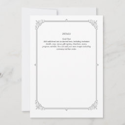 Regency Wedding Invitations Vintage Themed Classic | Zazzle