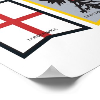 Regions of Italy poster | Zazzle