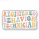 Registered Behavior Technician RBT BCBA ABA Gift Sticker | Zazzle