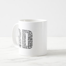 Registered Dietitian RT Coffee Mug | Zazzle