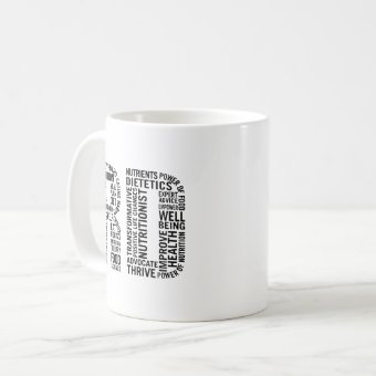 Registered Dietitian RT Coffee Mug | Zazzle
