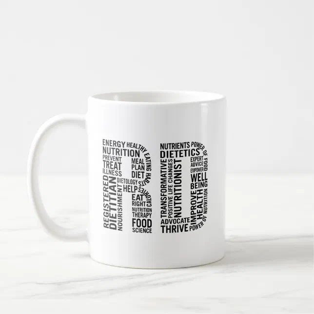 Registered Dietitian RT Coffee Mug | Zazzle