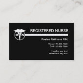 Registered Nurse Business Card | Zazzle
