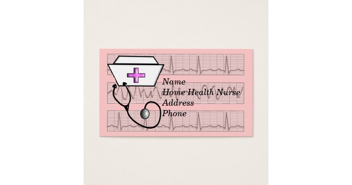 Registered Nurse Business Cards | Zazzle.com