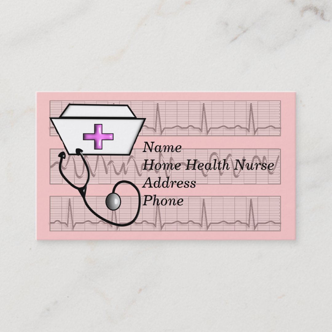 Registered Nurse Business Cards | Zazzle