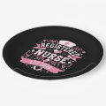 Registered Nurse Est 2025 Nursing Student Paper Plates | Zazzle